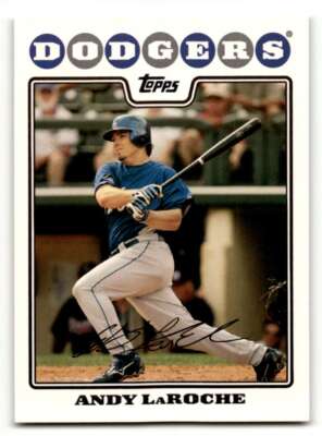 2008 Topps #162 Andy LaRoche Los Angeles Dodgers Baseball Cards EX/N ID ...