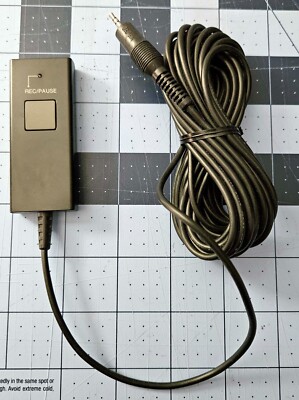 PANASONIC CAMCORDER PAUSE REMOTE CONTROLLER VSQW001 | eBay