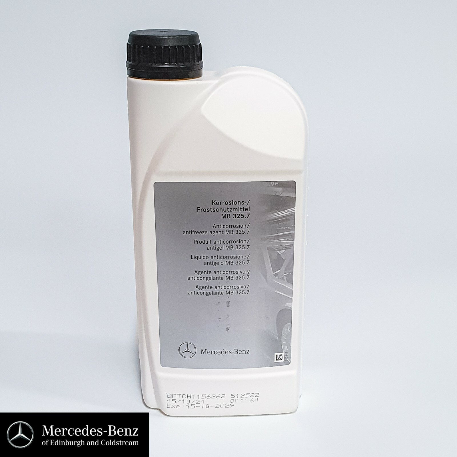 Genuine Mercedes-Benz Antifreeze Coolant MB325.7 - YELLOW - 1 Litre | eBay