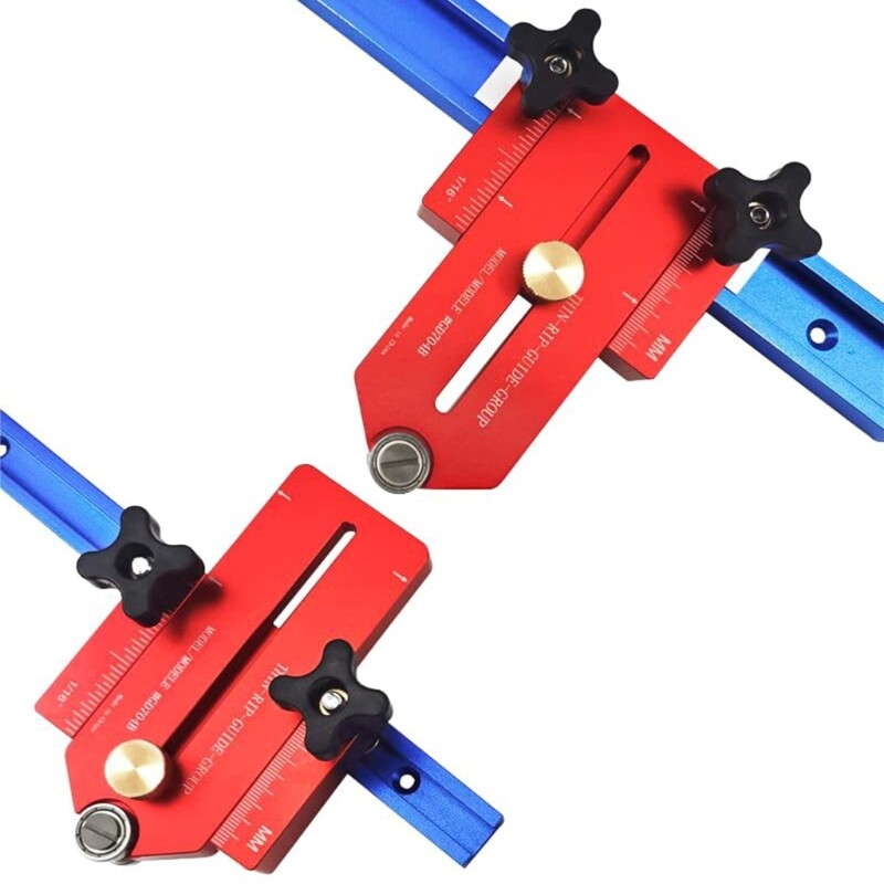 Woodworking Locator Thin Rips Tables Jig Wood Cutting Locate ...