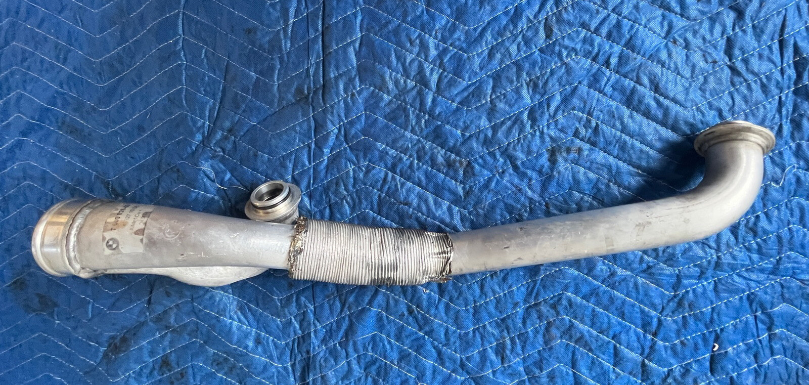 🚘 08-10 BMW E60 535 Twin Turbo N54 Air Intake Induction Charge Pipe ...