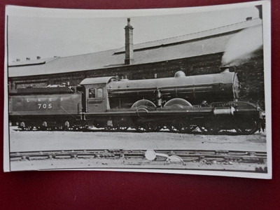 PHOTO LNER EX NER CLASS C6 LOCO NO 705 | eBay