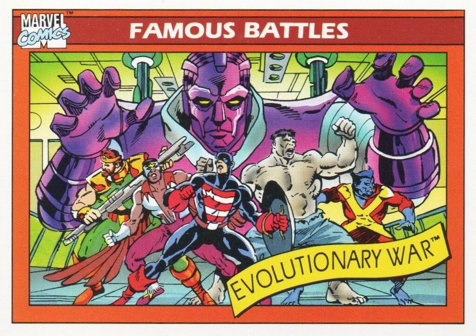 Marvel Comics M 1990 & The X-Men 1991 Individual Trading Cards | eBay UK