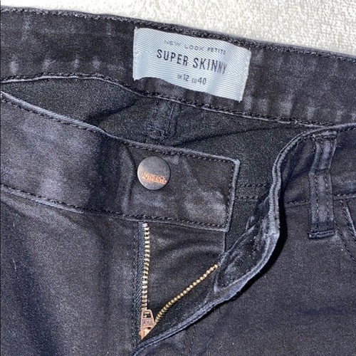 New Look Petite Super Skinny Black Jeans | SZ UK 12/US 8 | eBay
