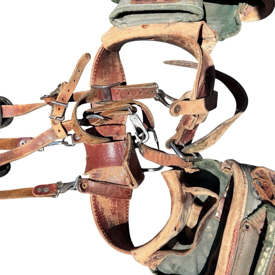 Occidental Leather Tool Belt + Harness Top & Tool Pouches [READ] | eBay