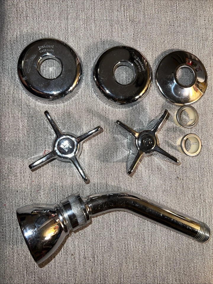 Vintage Shower Head attached to existing shower ARM - No restrictor SEE ...