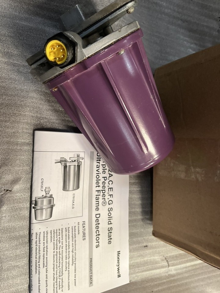 Honeywell C7012E1278 UV Scanner Purple Peeper | eBay