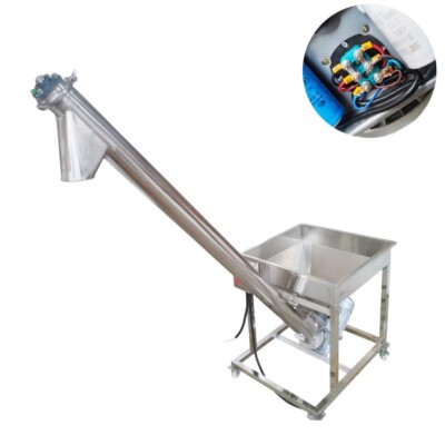 Automatic Screw Conveyor Machine Particles Materials Screw Feeder 220v ...