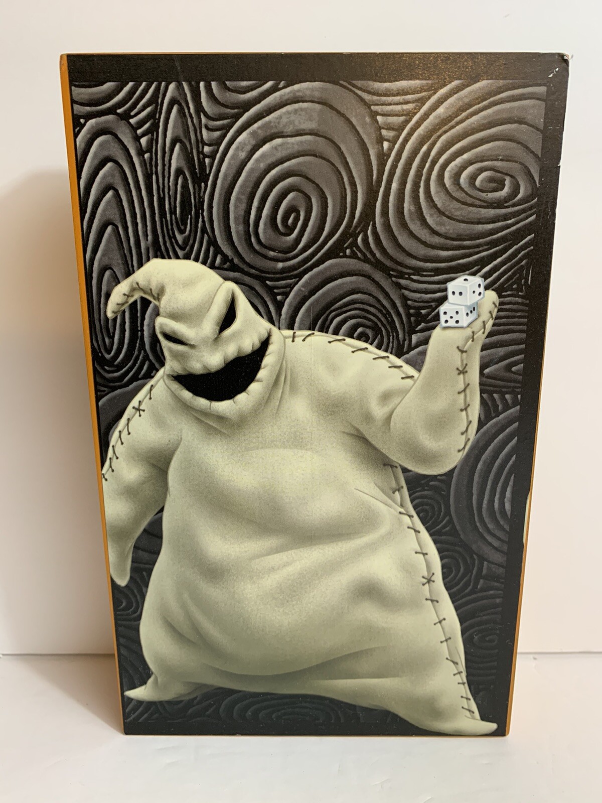 OOGIE BOOGIE WOODEN TABLE TOP BOX PICTURE NIGHTMARE BEFORE CHRISTMAS ...