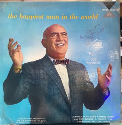 The Happiest Man In The World - Big Joe Rosenfield - Kenco Records - LP ...