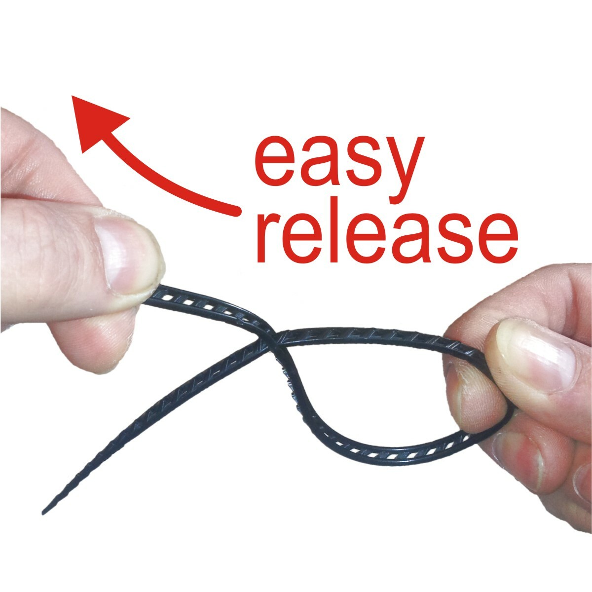 Rapstrap i-Tie QUICK-RELEASE releasable & reusable cable tie strips ...