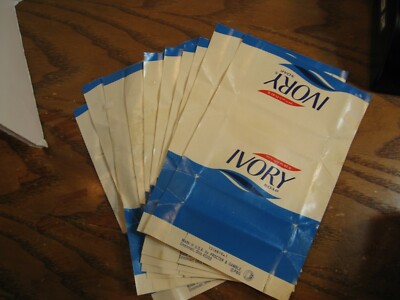 Ivory Soap Wrappers - 10 Wrappers from Ivory Soap Bars | eBay