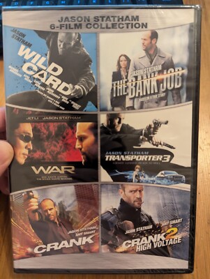 Jason Statham 6 Film Collection DVD Wild Card, Bank Job, War ...