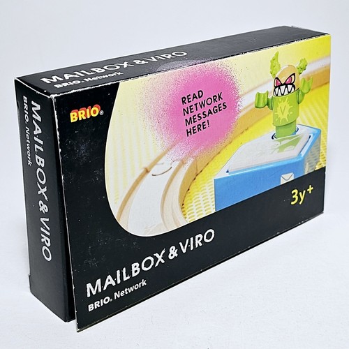 2006 BRIO Network Railway Playset Mailbox & Viro New! Scifi Wooden Railway | eBay