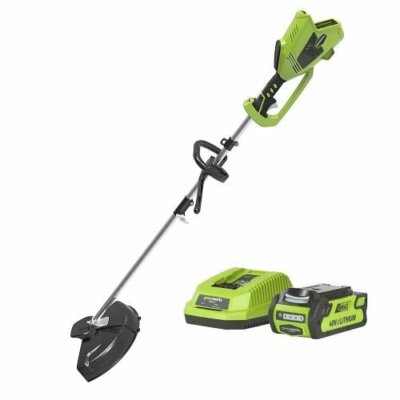 Greenworks 40v 40cm Line trimmer Brush Cutter GD40BC | eBay UK
