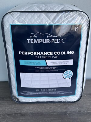 Tempur-Pedic Mattress Pad Performance Cooling Size: KING NEW! | eBay
