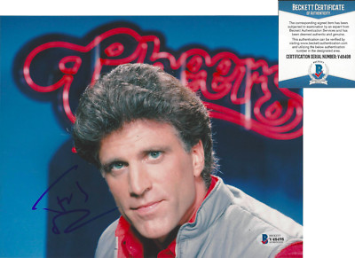 TED DANSON SIGNED AUTHENTIC 'CHEERS' SAM 8x10 SHOW PHOTO ACTOR BECKETT ...
