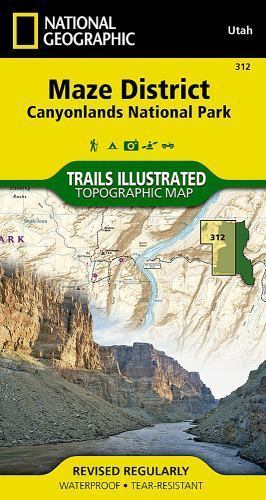 312: Maze District Canyonlands National Park National Geographic Trail ...