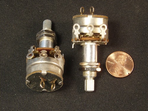 Qty 2: High-Quality 25K Linear Pot Variable Resistor w/ Switch ...