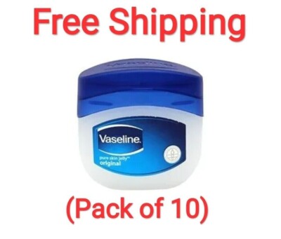 10 Pack Mini Vaseline Petroleum Jelly Lip Balm Travel Size 5.5g. | eBay