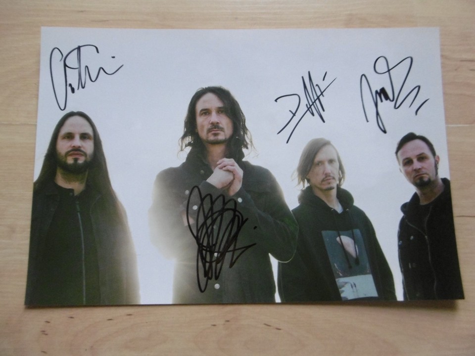 Gojira Band Autogramme signed 20x30 cm Foto ACOA | eBay
