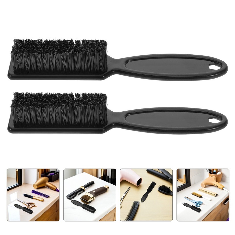 5pcs Beard Brush: Shaving Brush with Long Handle Beard Comb Detangling ...