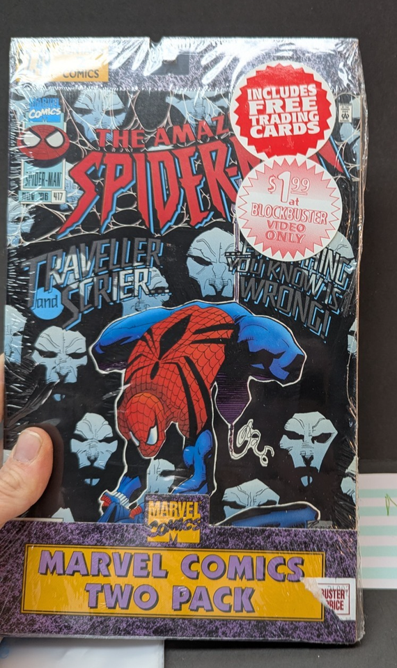 Marvel Comics Two Pack New Sealed Spider-Man Secret of Skeleton ...
