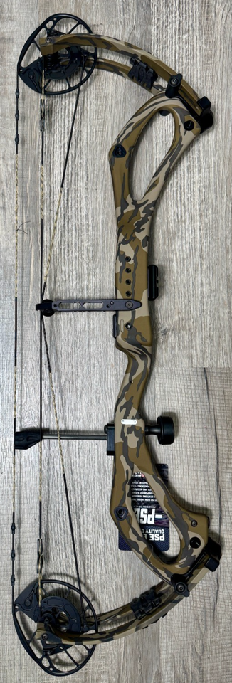 PSE Mach 33 EC2 Right Hand 70LB Mossy Oak Bottomland Carbon Bow New | eBay