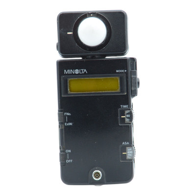 Minolta Flash Meter III with Spherical Diffuser (Ambient/Flash) | eBay