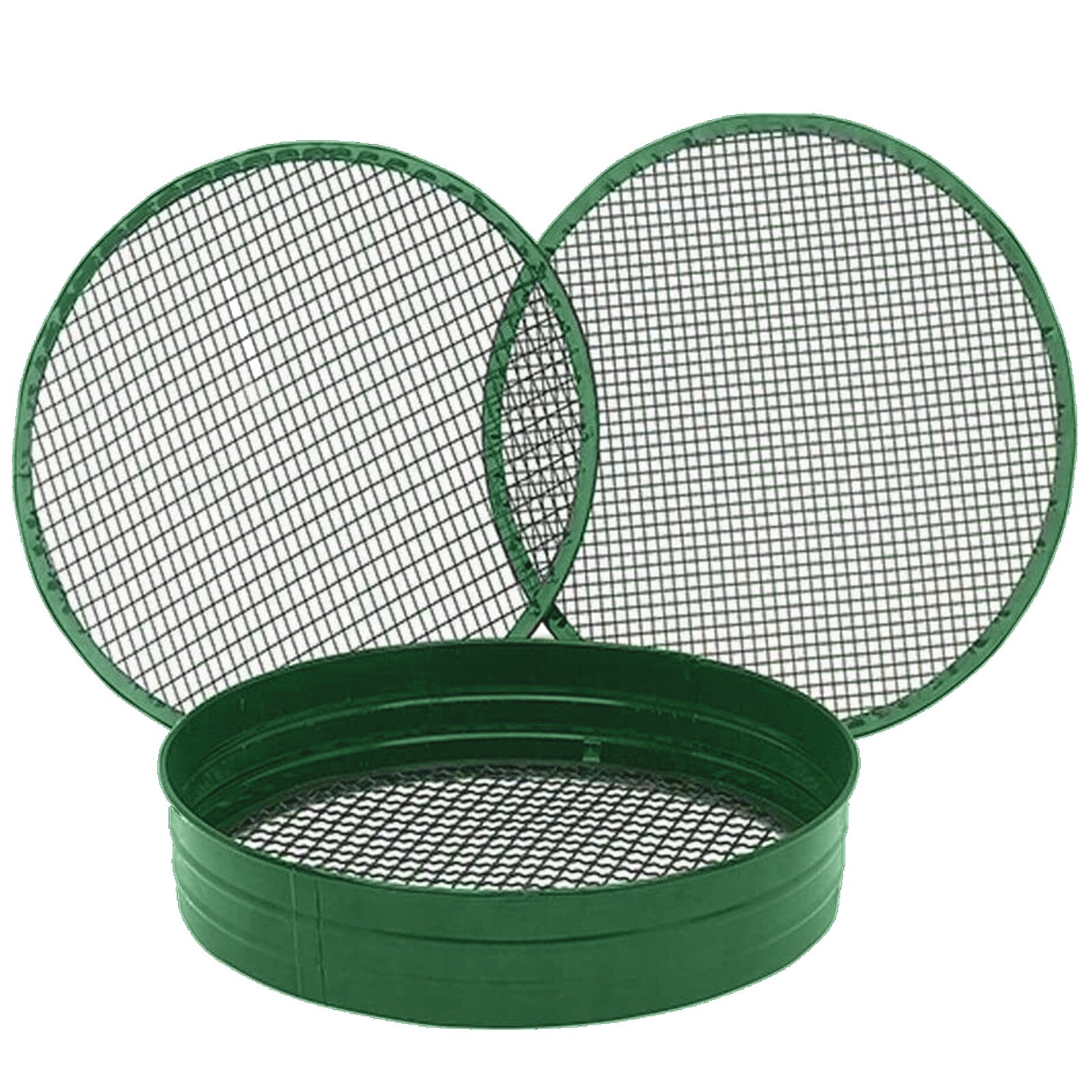 heavy duty garden riddle riddler soil sift compost sieve mesh seed tray ...