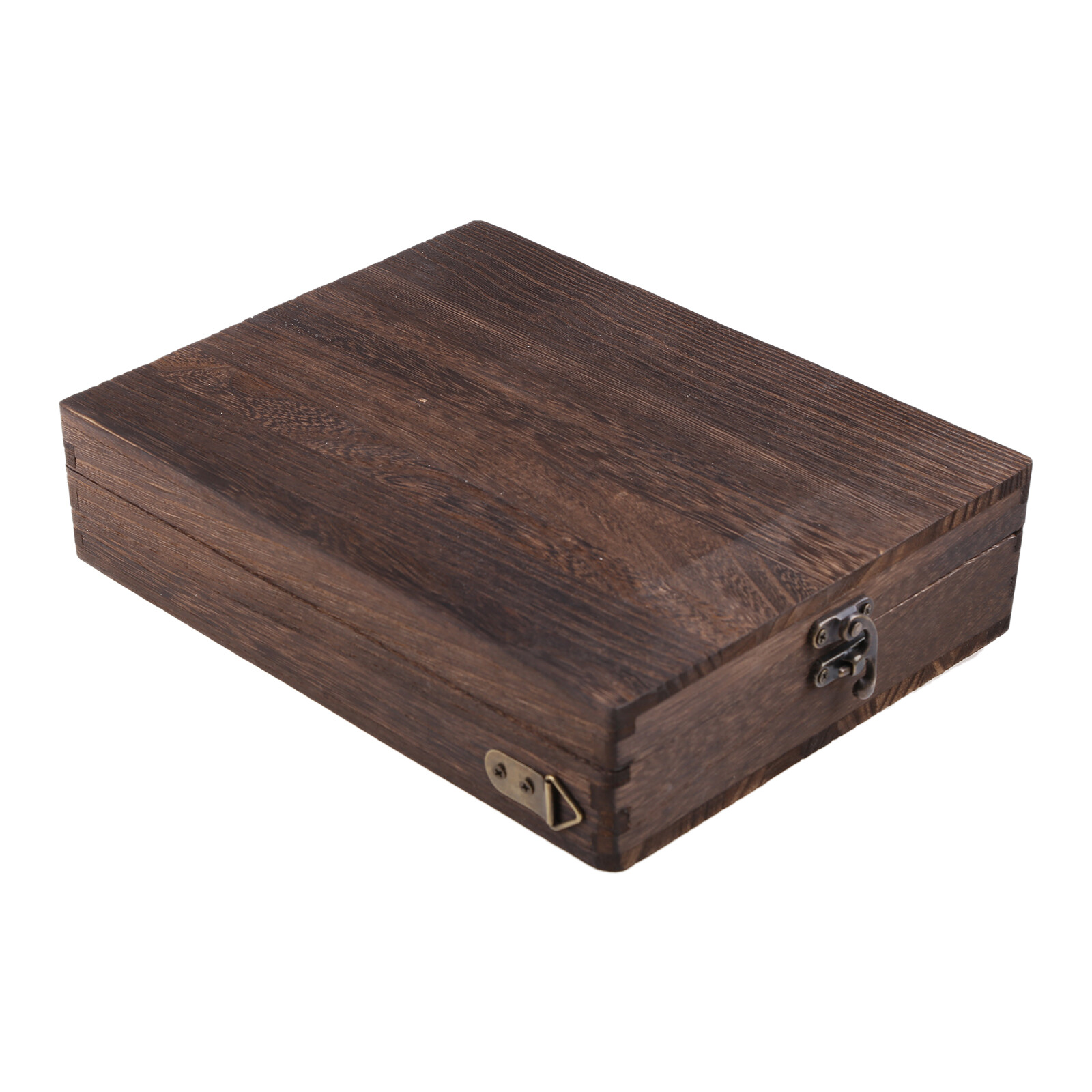 Writers Messenger Wood Box Retro Wooden Artist Tool and Brush Storage ...