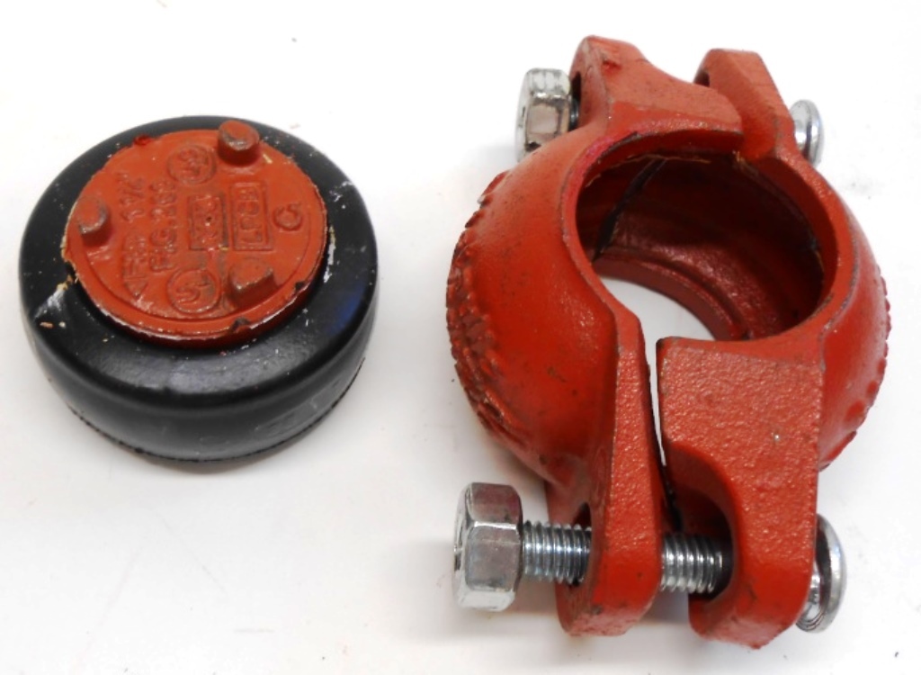 VICTAULIC, FIRELOCK EZ, RIGID COUPLING, 009 - 1-1/4" / 42.4 MM, 365 PSI ...