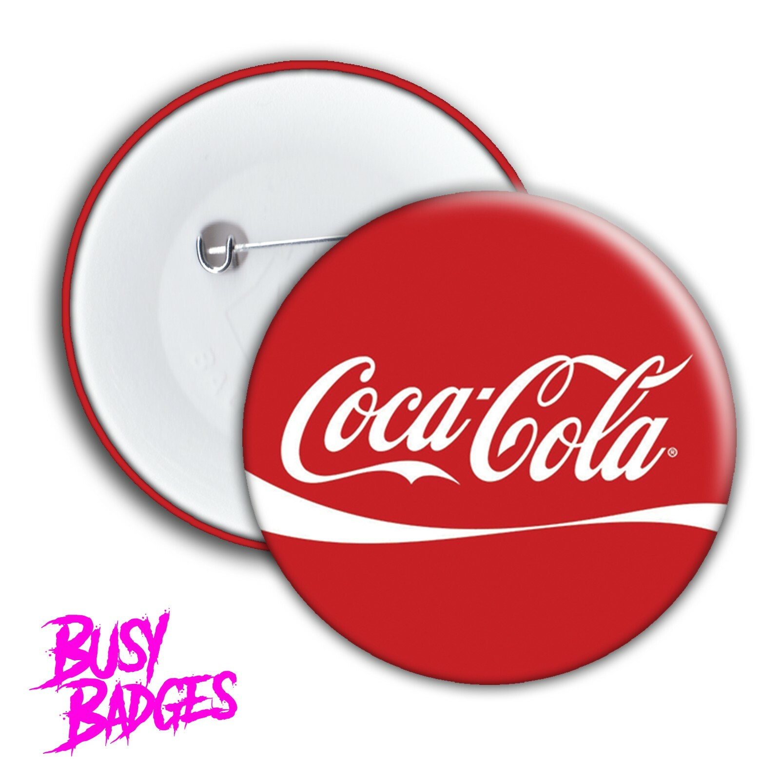 COCA COLA - Badges & Magnets - Logo Soft Drink Wars Pepsi Fridge Diet ...