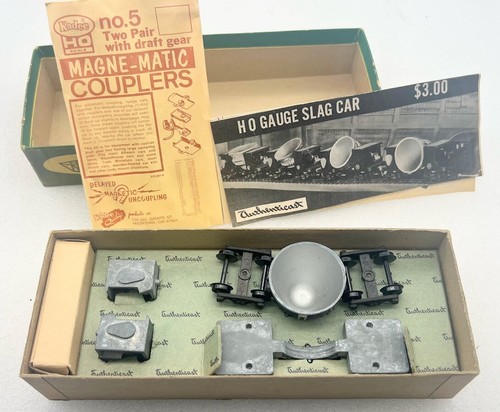 Authenticast Products SC-4 HO Slag Car Vintage Rare With Extras! | eBay