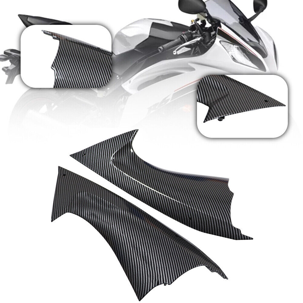 Carbon Fiber Side Air Duct Cover Fairing Insert Part For Yamaha YZF R6 ...