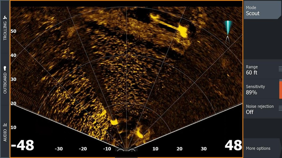 Lowrance Active-Target Live Sonar Portable Fishfinder, High-Resolution ...