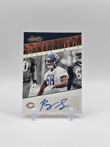 Roquan Smith 2018 Panini Absolute Signature Standouts Auto Bears Ravens ...