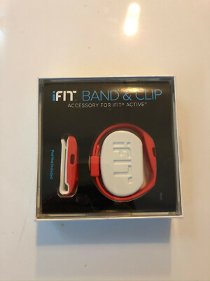 iFIT Band and Clip - Red and White (Accessory for IFIT Active) | eBay