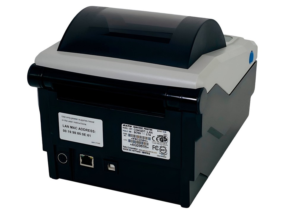 SATO CG412DT Thermal 4x6 300dpi Network Label Printer - similar to ...