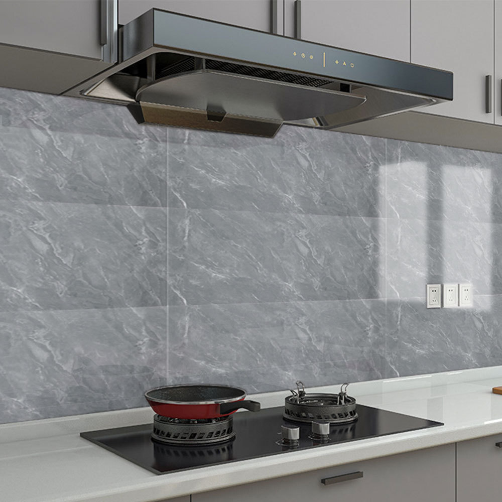 10 Pack Self Adhesive Marble Tile Sticker Kitchen Bathroom Decor Wall ...