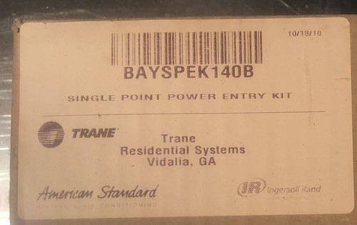 Trane BAYSPEK140B Jumper Bar Single Point Power Entry Kit. | eBay