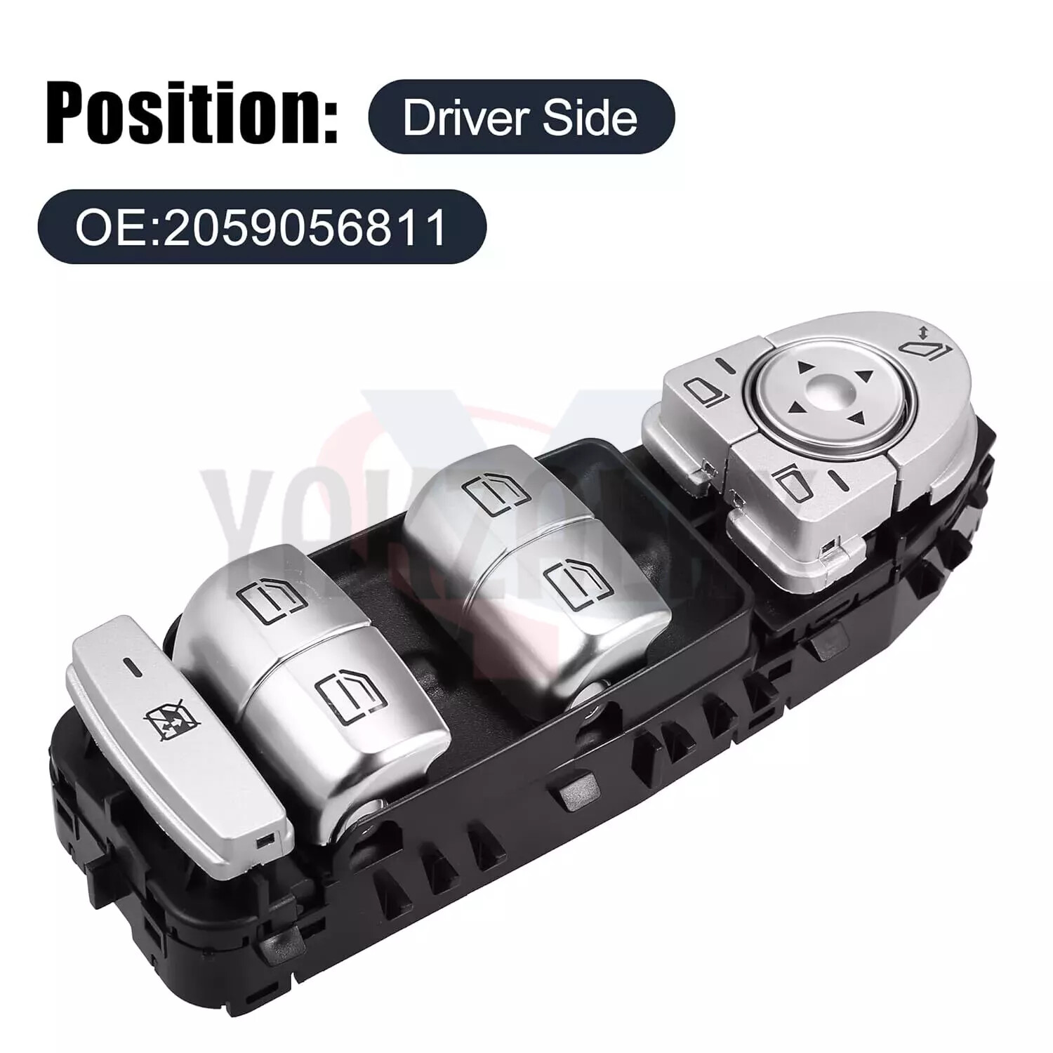 Front Master Power Window Switch for Mercedes Benz C300 Sedan GLC300 ...