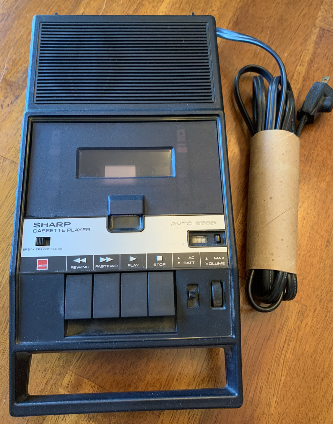 VINTAGE Sharp Cassette Player RD-464AV Tested | eBay