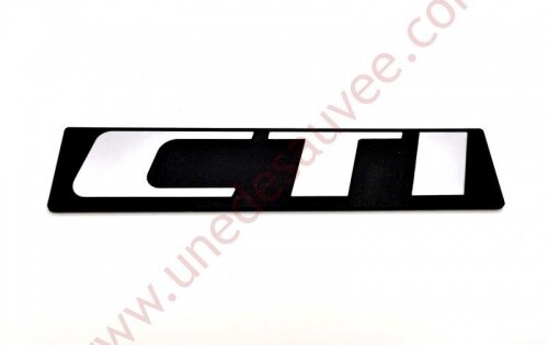 Logo " Cti " For Peugeot 205 Cti - Cabriolet Monogram Grey And Black | eBay