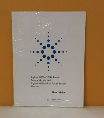 Agilent 81635-90014 81632A/3A/4A Power Sensor Module & More User's ...