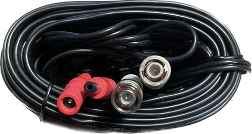 60FT BNC video/power cable for analog security systems in-wall rated ...