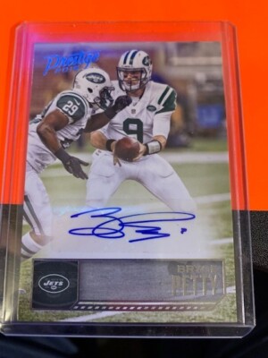 2016 PANINI PRESTIGE BRYCE PETTY AUTOGRAPH JETS ~ #17 | eBay