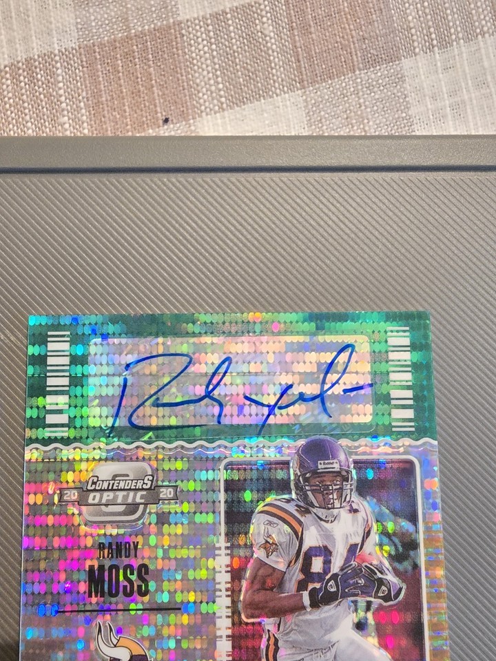 2020 Panini Contenders Optic Legendary Autographs Randy Moss | eBay