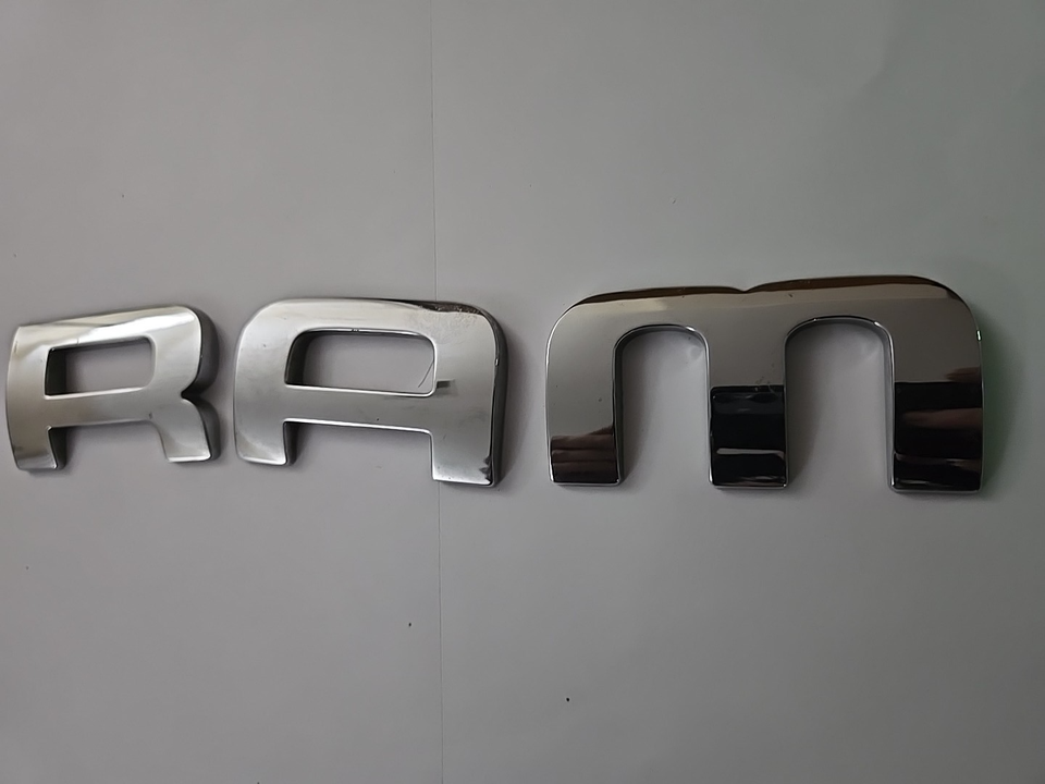 2002-2008 DODGE RAM 1500 2500 3500 SIDE DOOR CHROME EMBLEM OEM | eBay