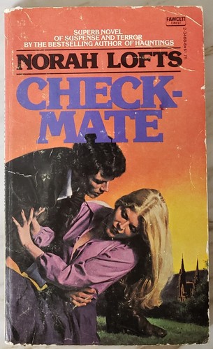 *SCARCE* (cover art printing) CHECK-MATE by Norah Lofts Fawcett Crest ...